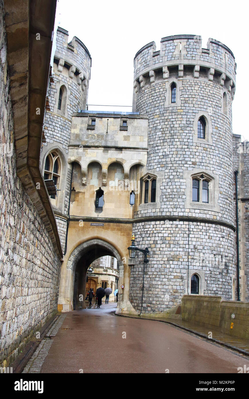 Windsor. UK. General views of Windsor and Windsor Castle in Windsor, UK ...