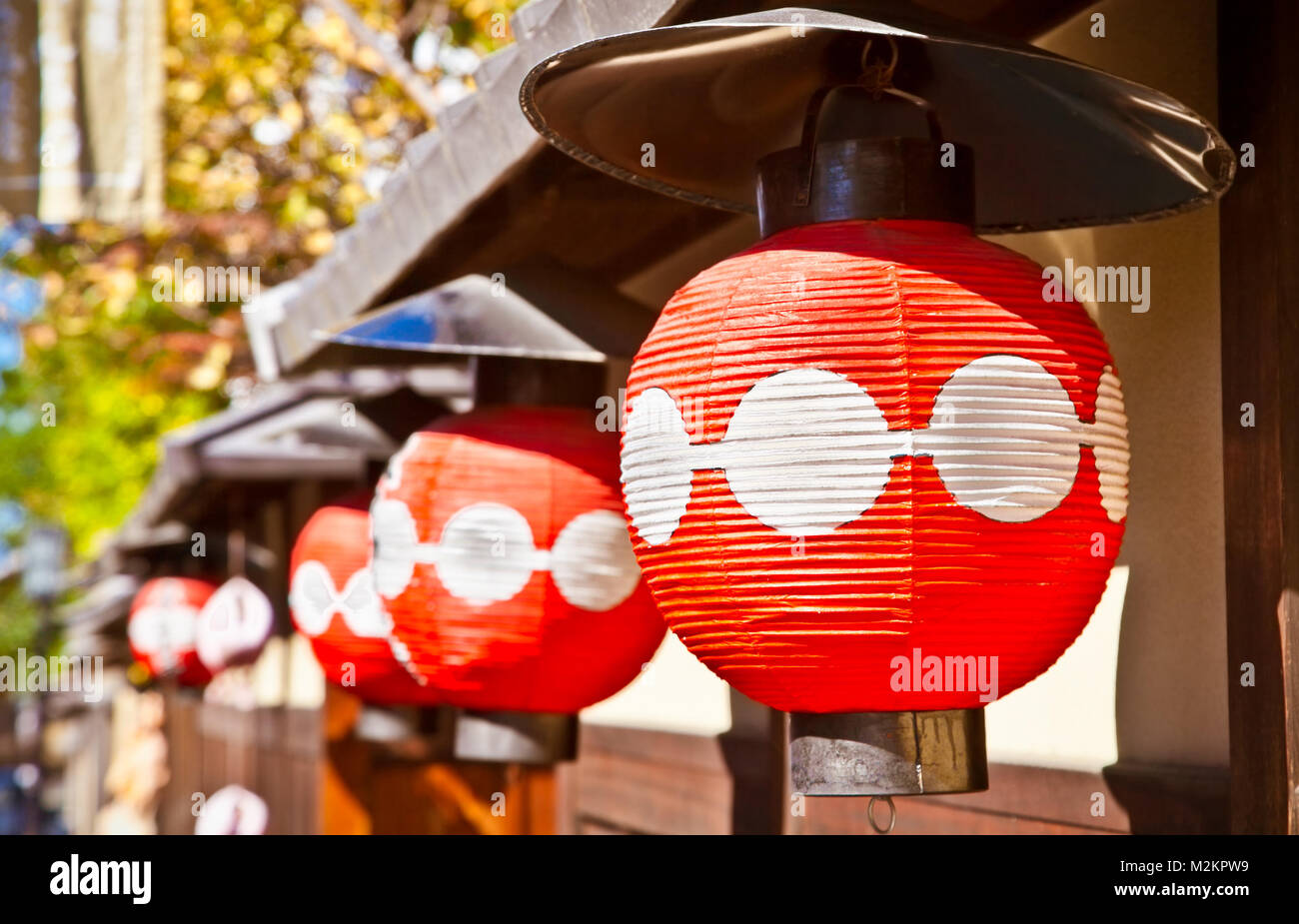 Japan kyoto gion red lantern hi-res stock photography and images - Alamy