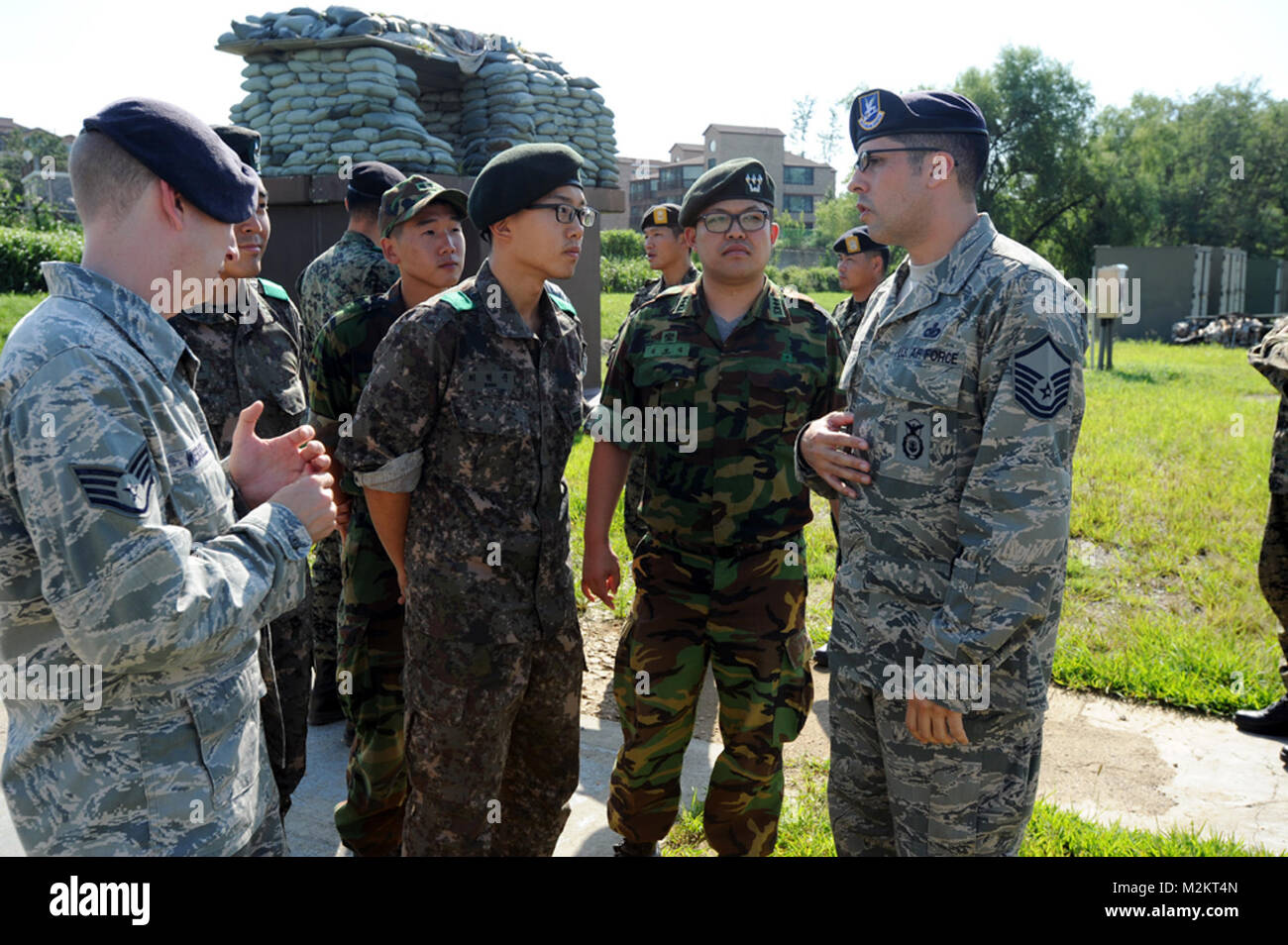ROK Army tour to Osan Air Base by #PACOM Stock Photo - Alamy