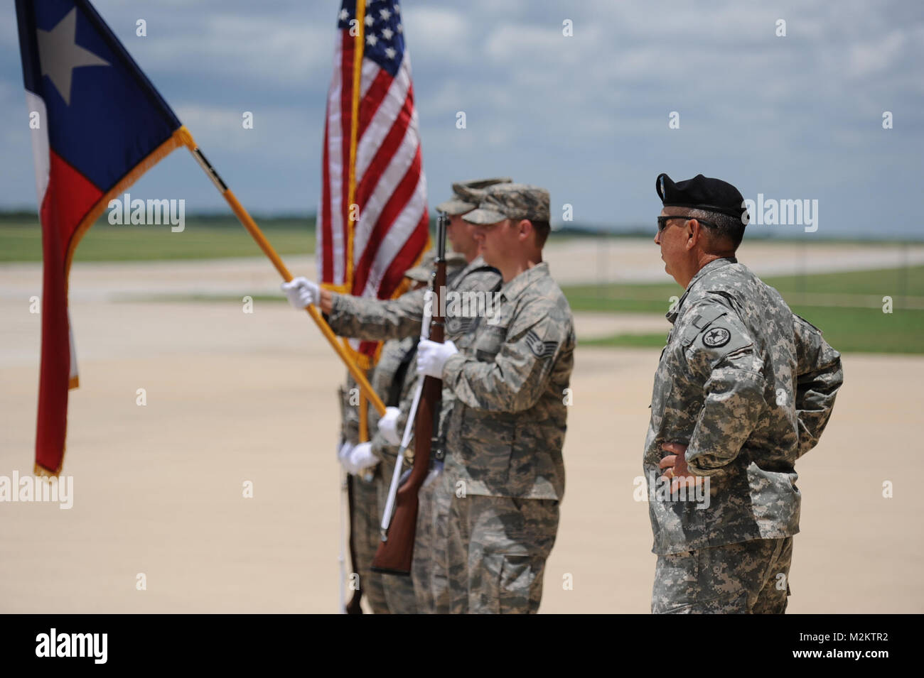 The Texas Military Forces prepares for their international guest ...