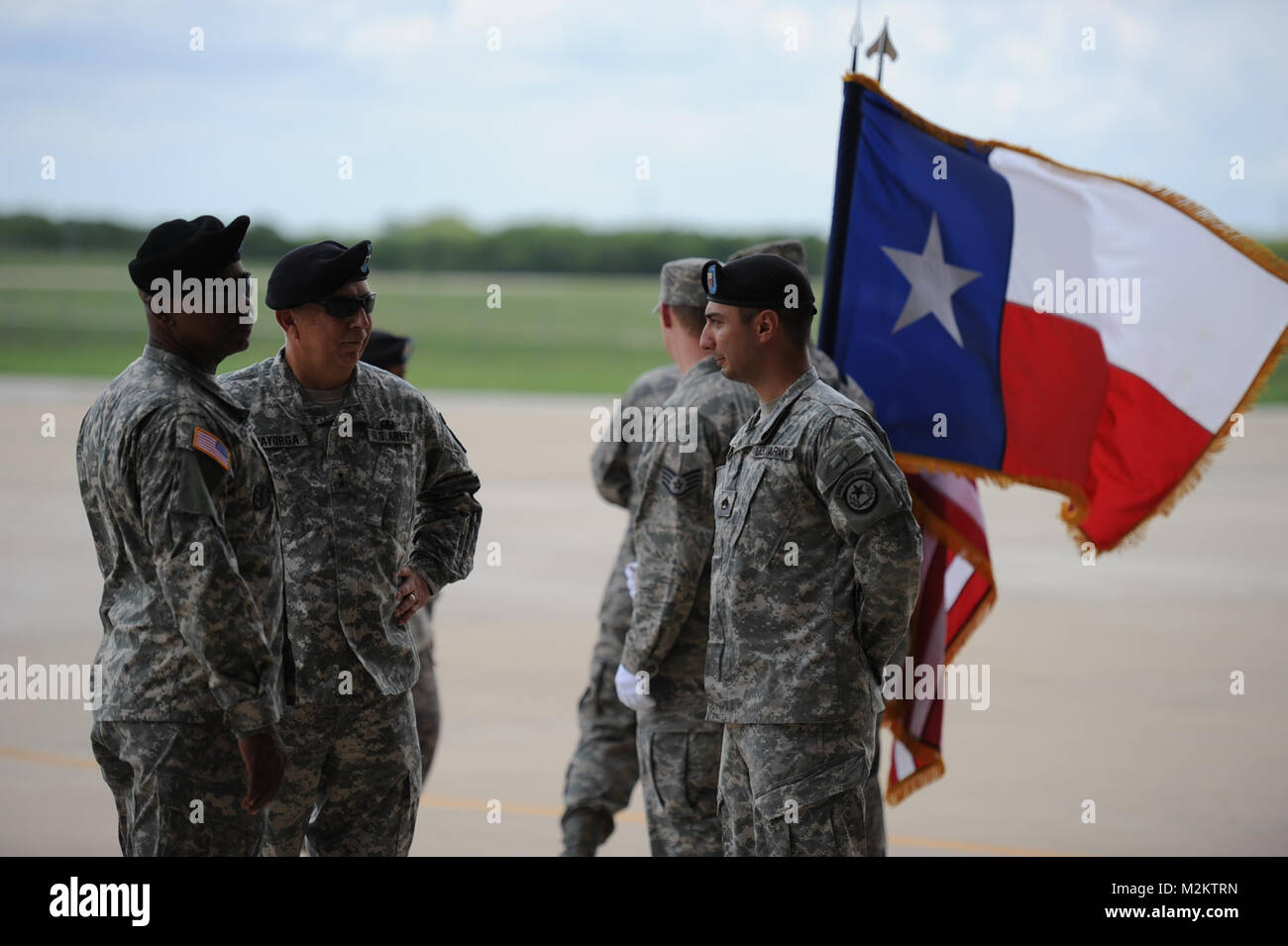 The Texas Military Forces prepares for their international guest ...