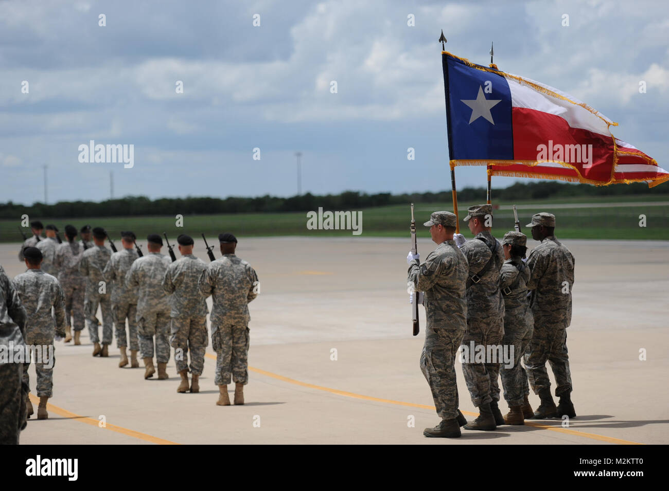 The Texas Military Forces prepares for their international guest ...