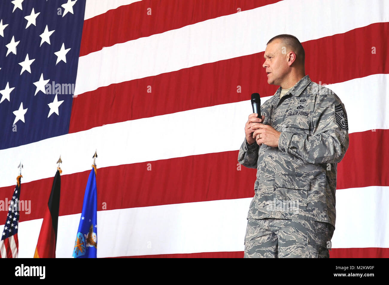 Chief master sgt of the air force james a roy hi-res stock photography ...