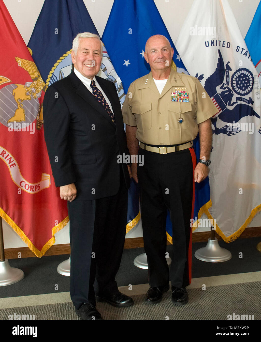 Lt. Gen. Thomas L. Conant meets with U.S. Senator, Richard Lugar at ...