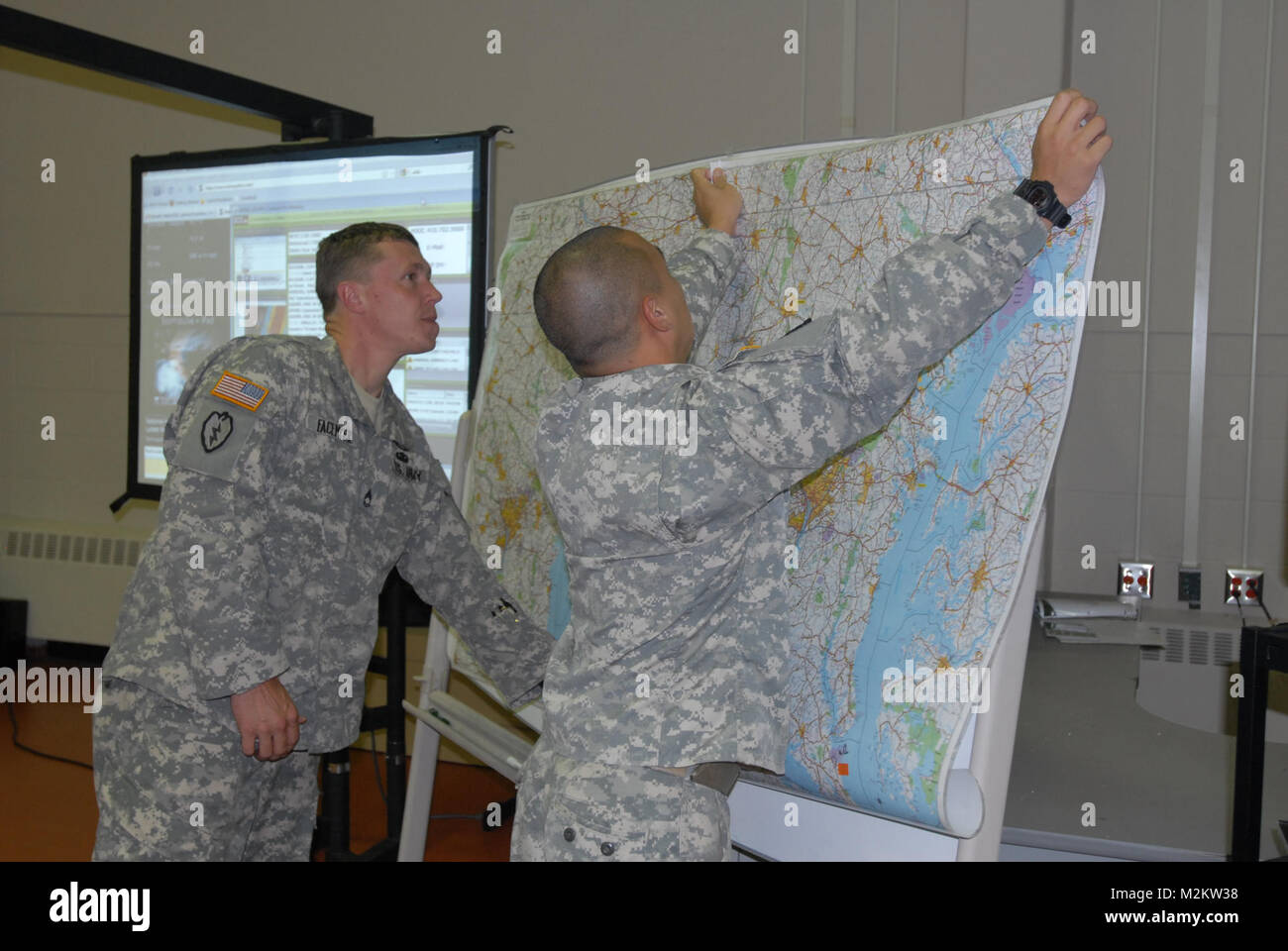 Task Force Maryland HQ by The National Guard Stock Photo - Alamy
