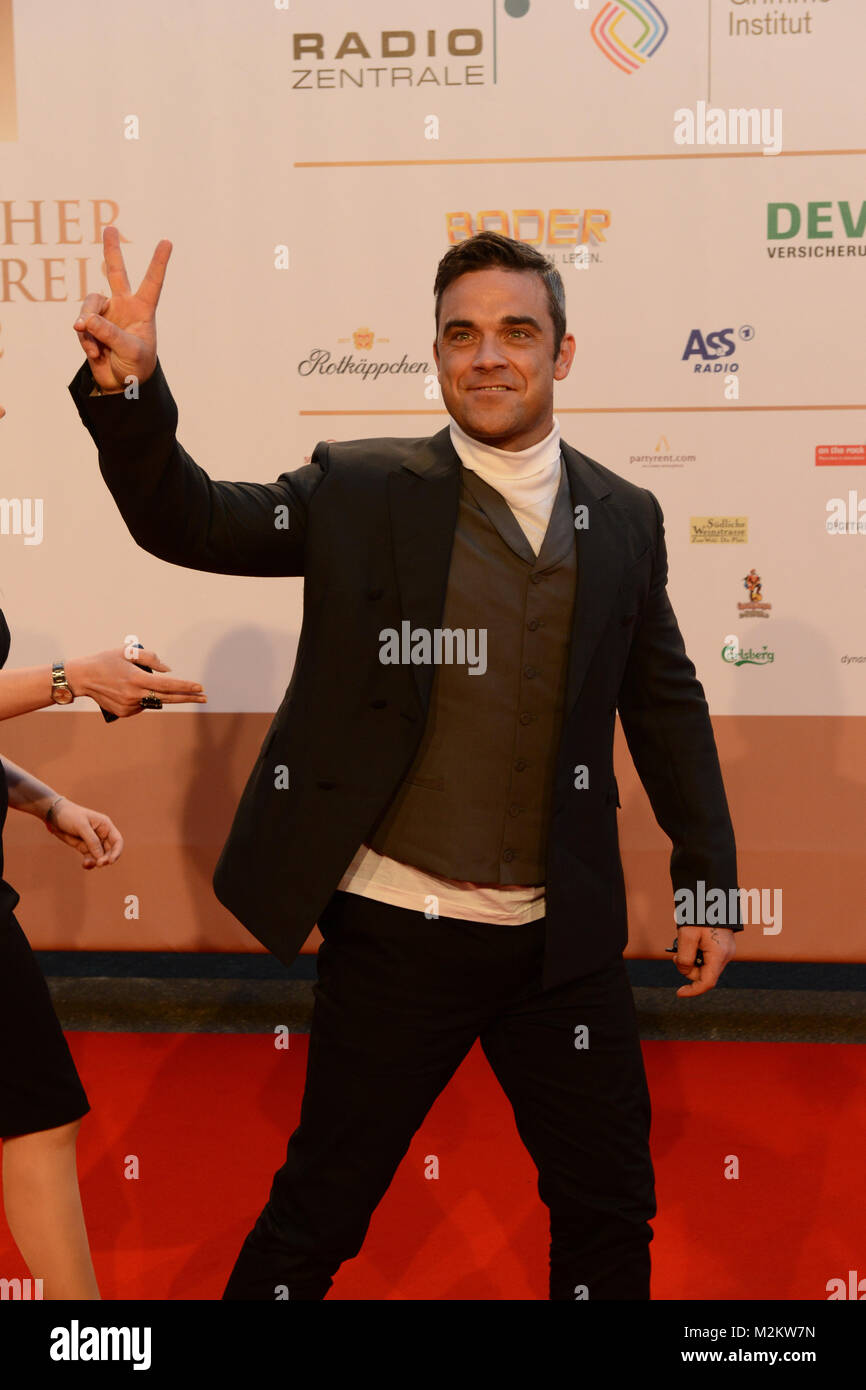 Robbie Williams, Saenger, Musiker, Thake That, Deutscher Radio Preis ...