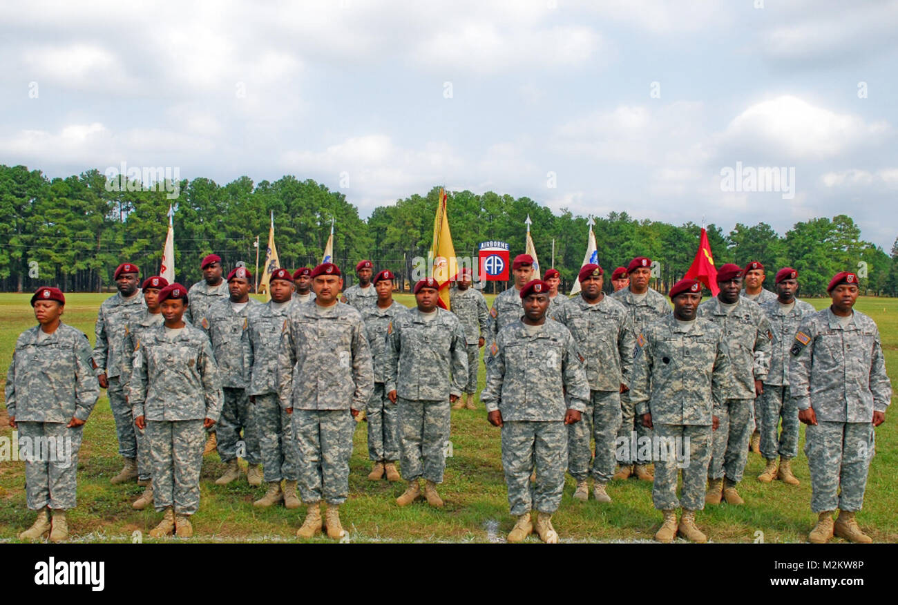 264th CSSB Senior NCOs by 82nd Sustainment Brigade Stock Photo - Alamy