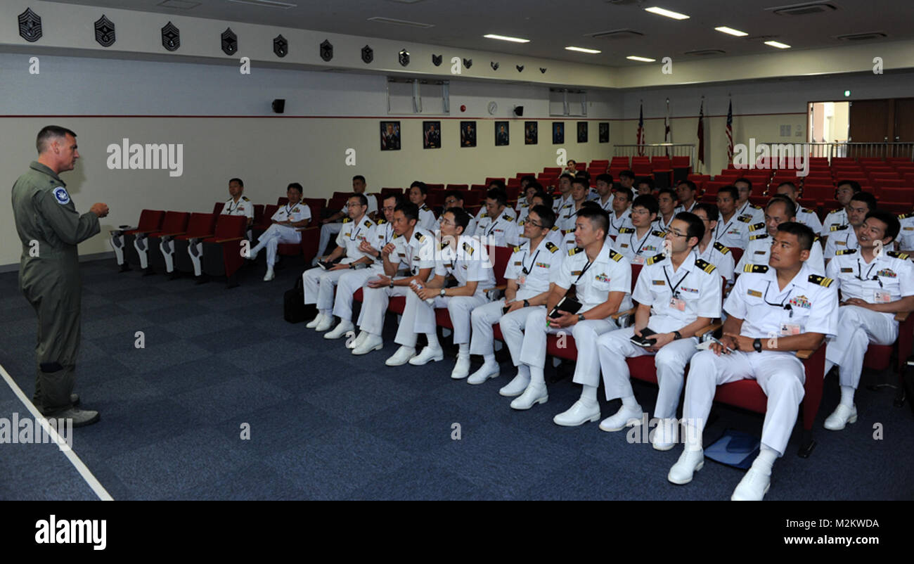 U.S. Air Force Lt. Col. Paul Johnson, 18th Operations Group vice ...