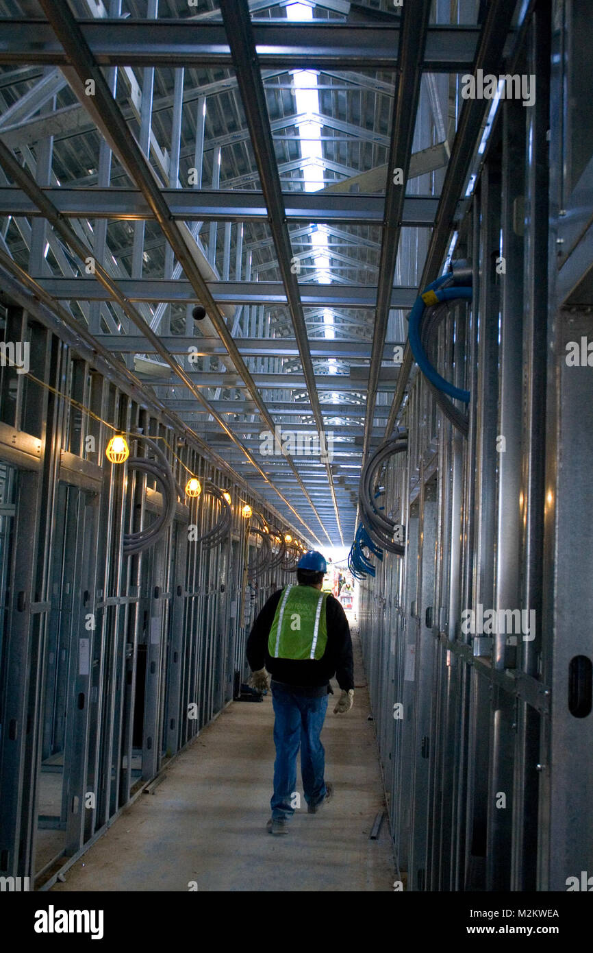 Construction on the new Advanced Individual Training barracks is ...