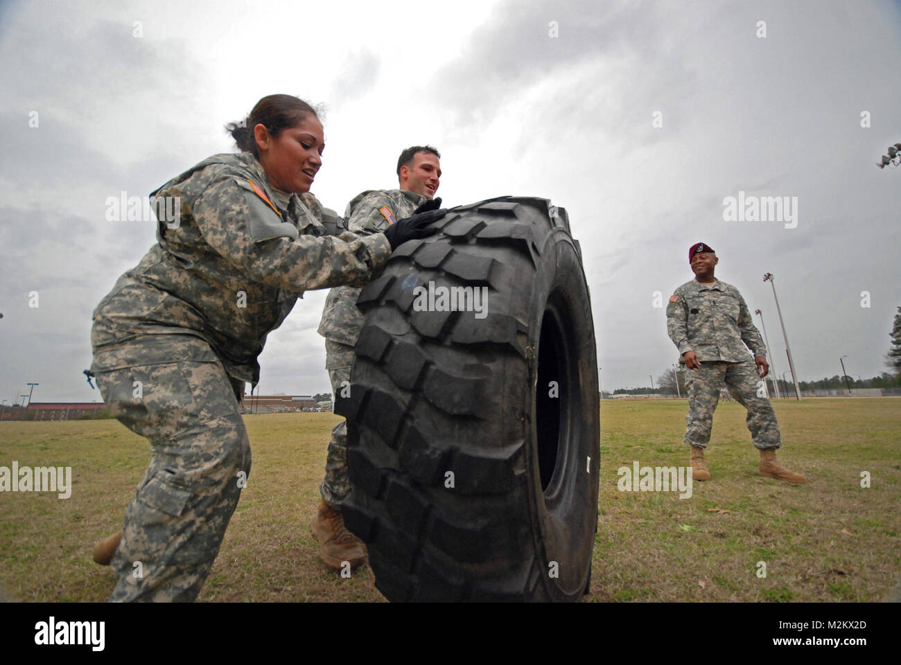 Tire Roll by 82nd Sustainment Brigade Stock Photo - Alamy