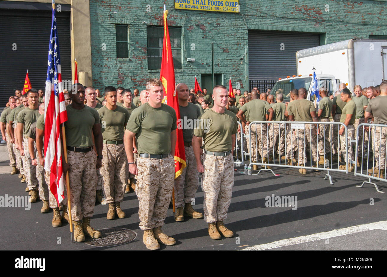 Sgt. Dakota Meyer, a Medal of Honor recipient, and Col. J. J. Dill, the ...