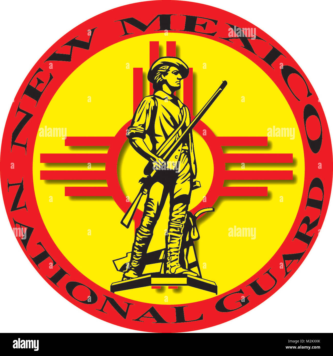 New Mexico National Guard Logo by New Mexico National Guard Stock Photo ...
