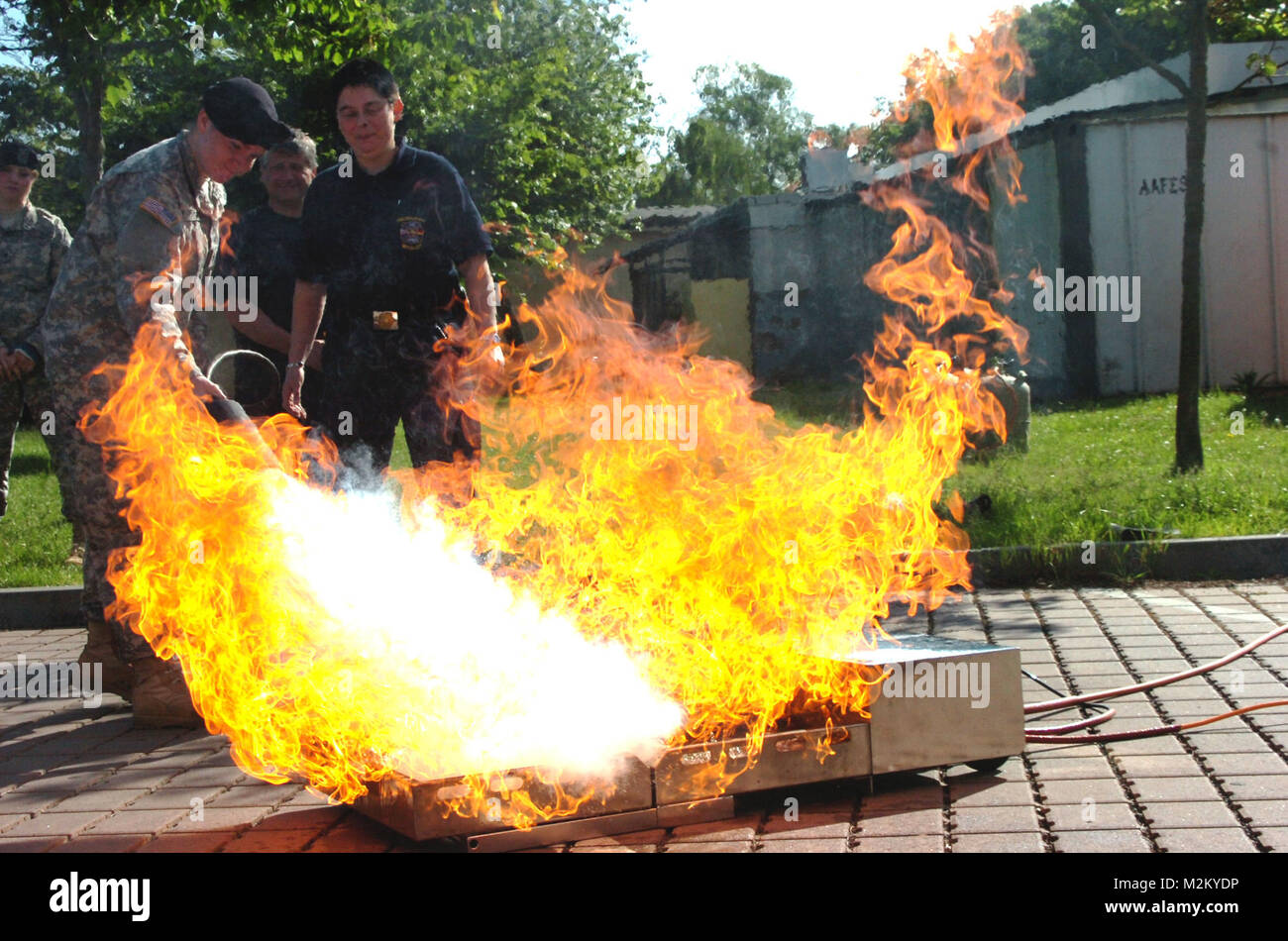 Fire safety 1 by 1st Armored Division and Fort Bliss Stock Photo - Alamy