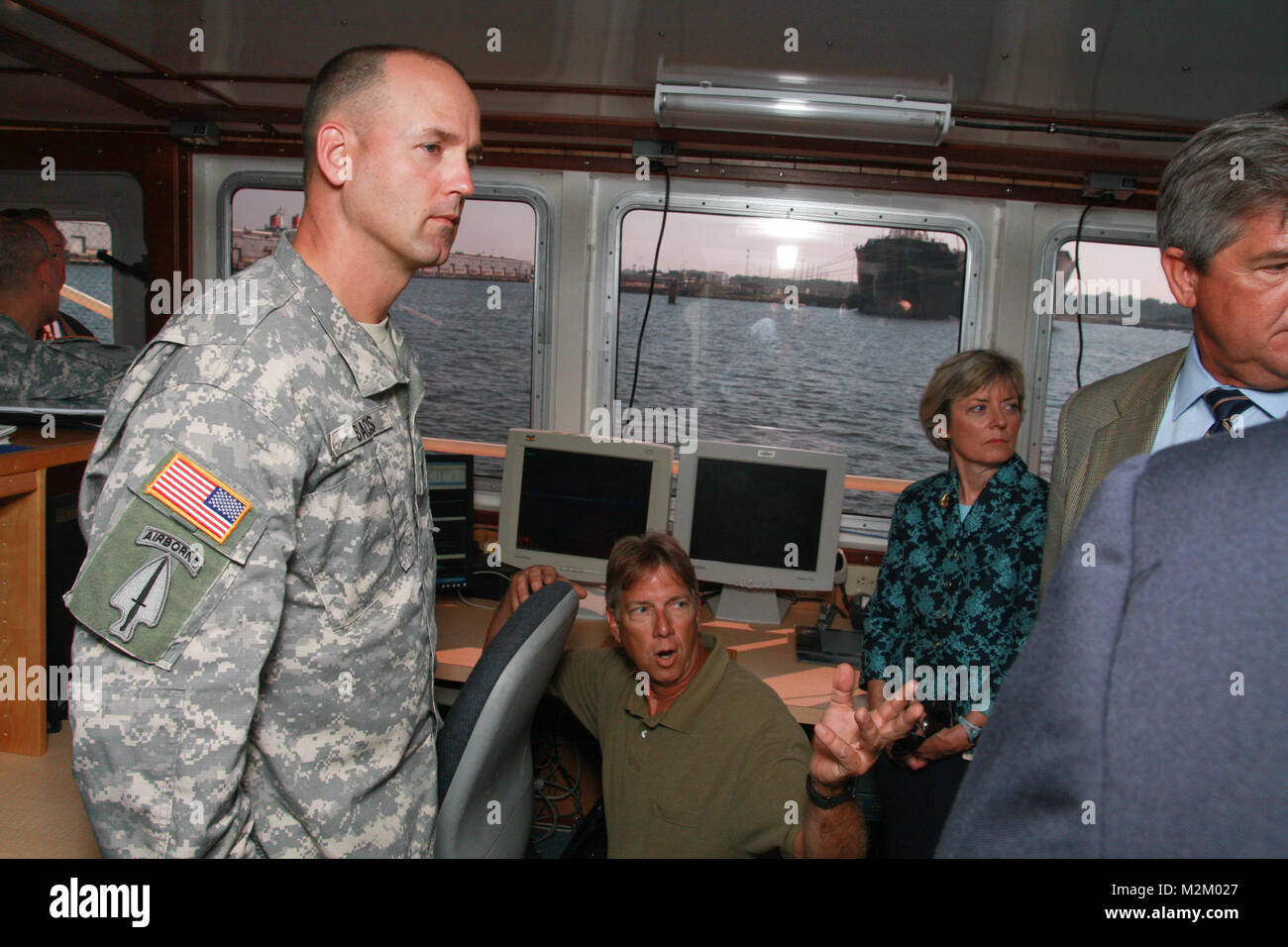 Col. Andrew W. Backus the incoming District Commander of the Norfolk ...