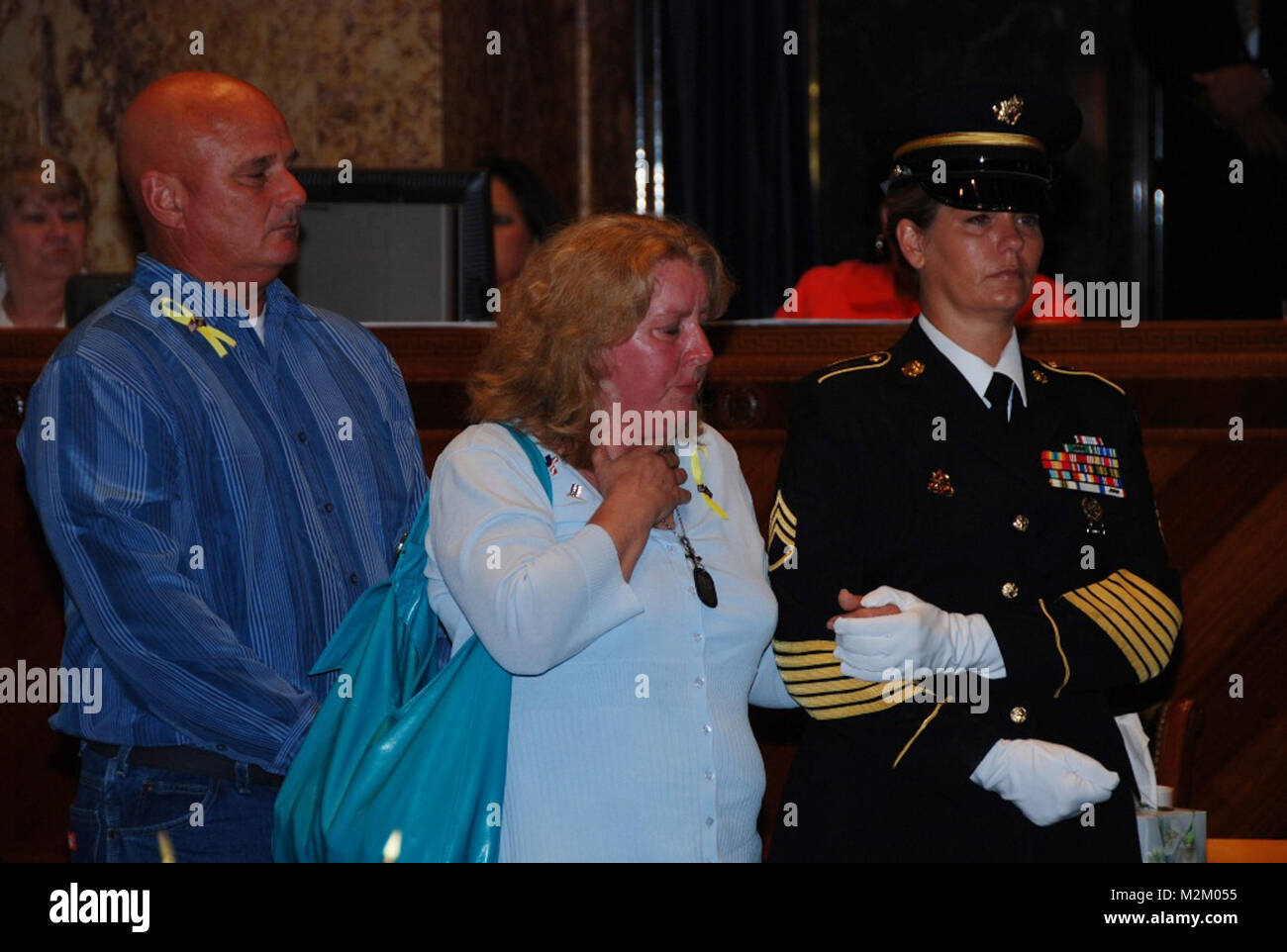 BATON ROUGE, La – Louisiana National Guardsman Staff Sgt. Kimberly C ...