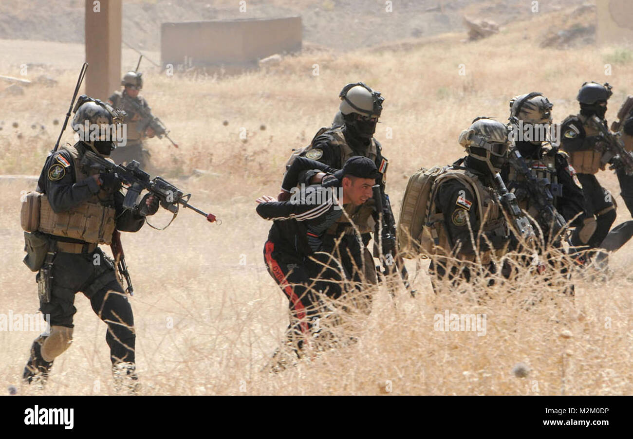 Iraq war commando brigade hi-res stock photography and images - Alamy