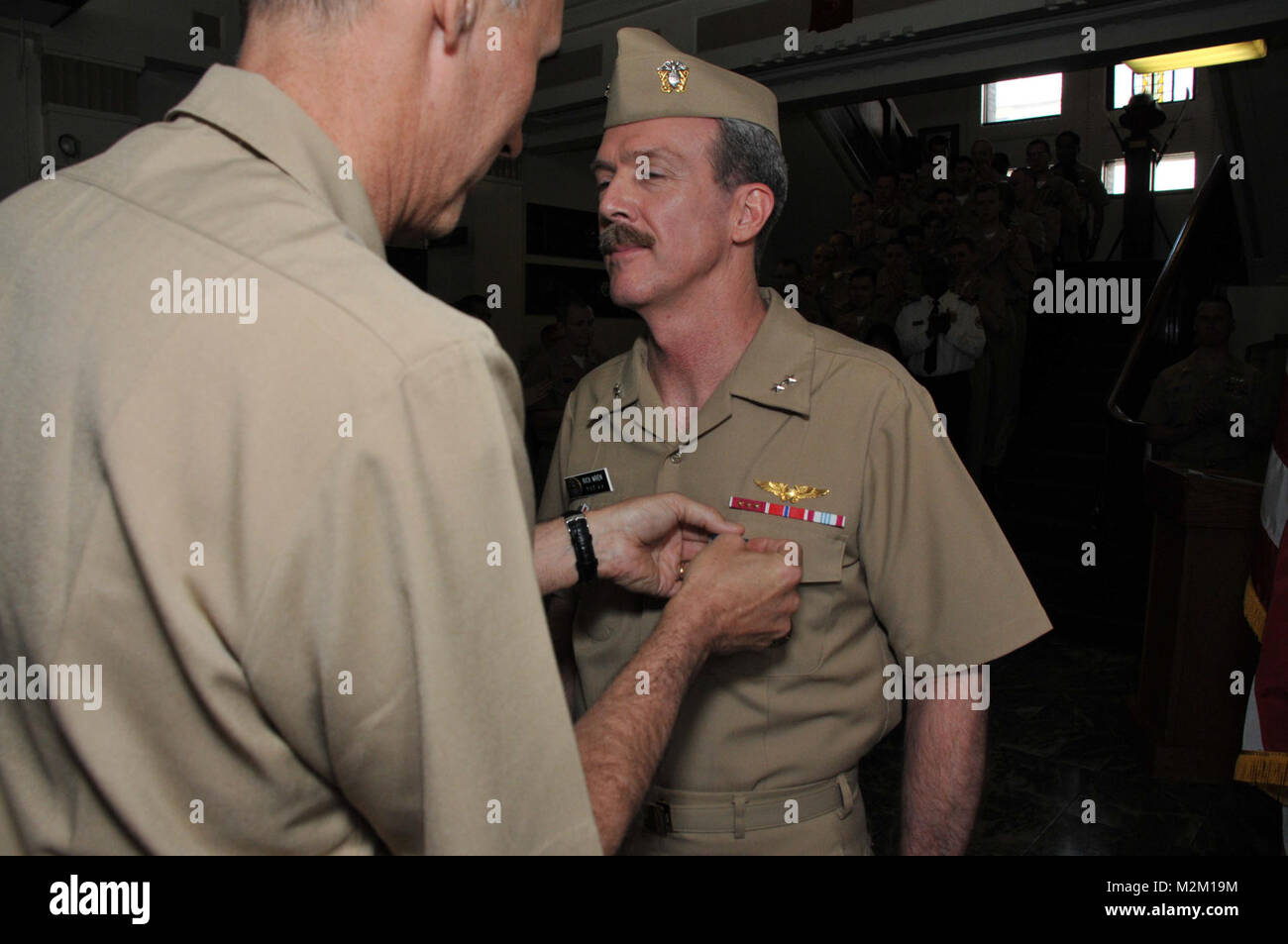 Rear Adm. Dan Cloyd relieved Rear Adm. Richard Wren as Commander, U.S ...