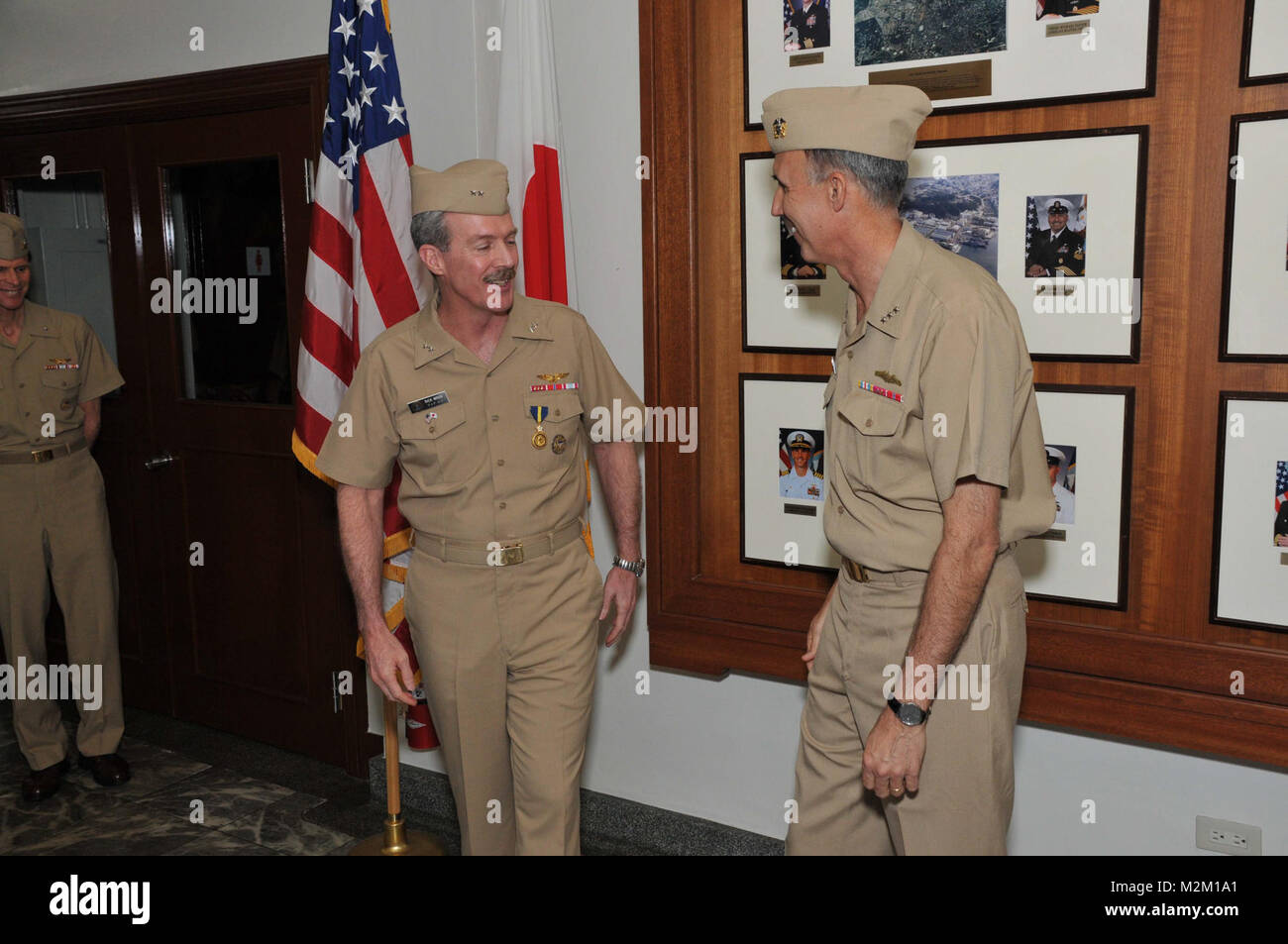 Rear Adm. Dan Cloyd relieved Rear Adm. Richard Wren as Commander, U.S ...