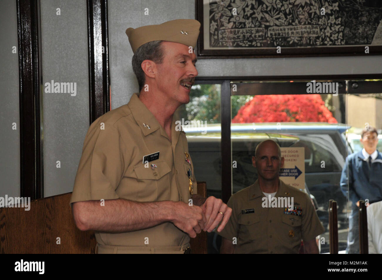 Rear Adm. Dan Cloyd relieved Rear Adm. Richard Wren as Commander, U.S ...