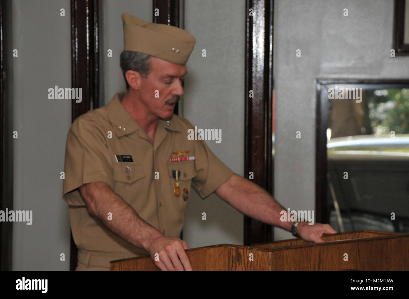 Rear Adm. Dan Cloyd relieved Rear Adm. Richard Wren as Commander, U.S ...