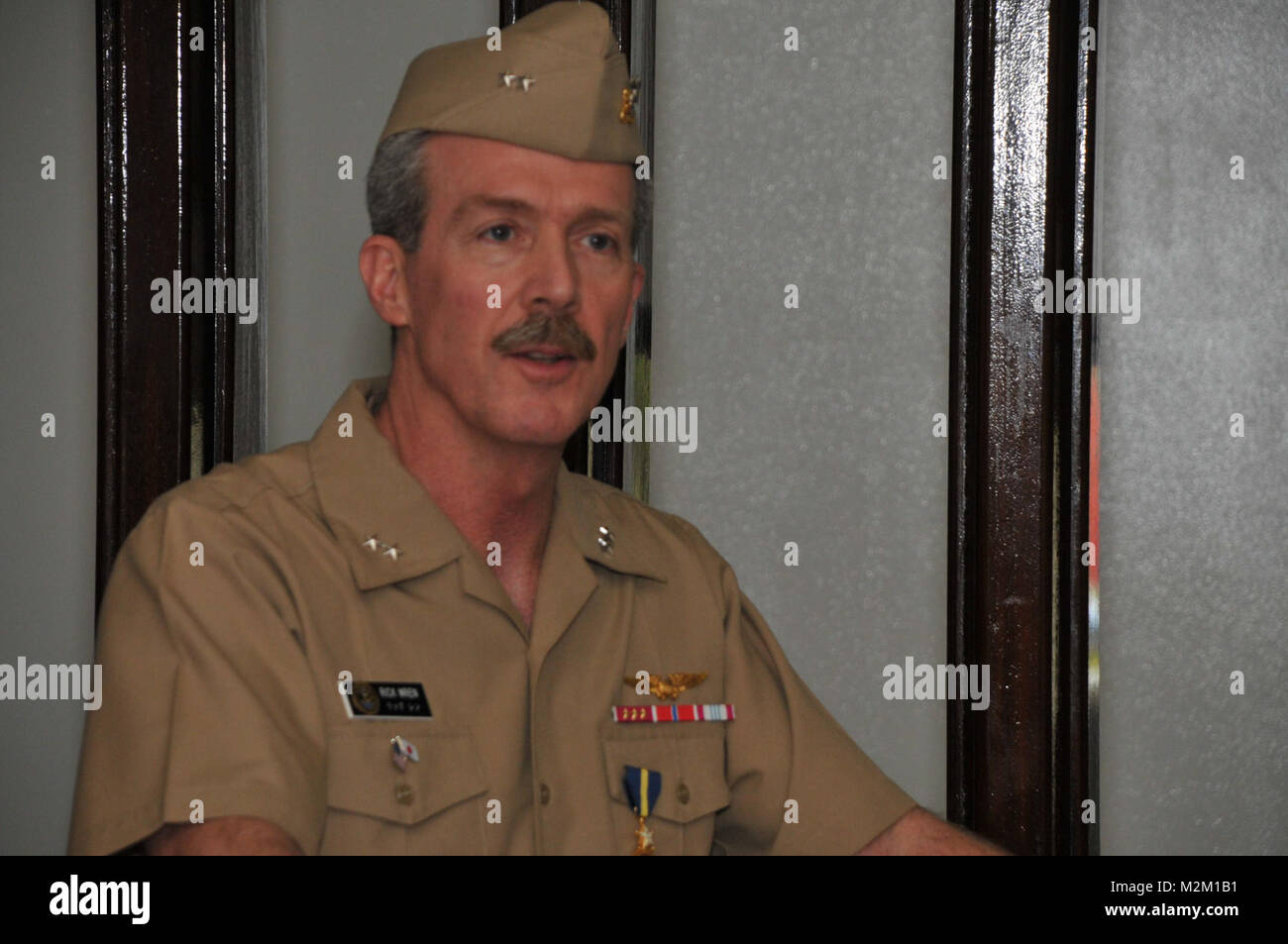 Rear Adm. Dan Cloyd relieved Rear Adm. Richard Wren as Commander, U.S ...