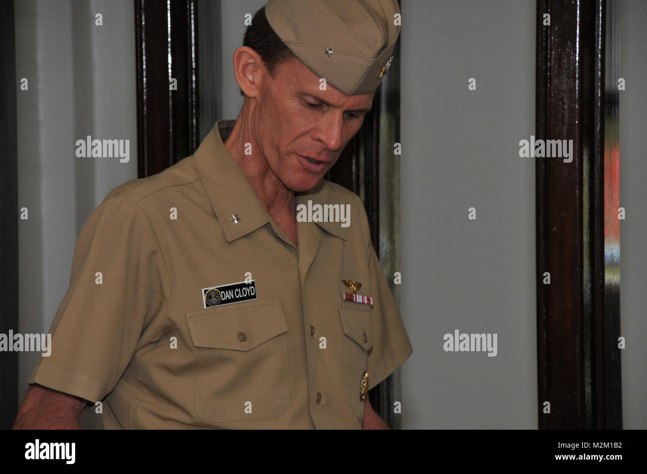 Rear Adm. Dan Cloyd relieved Rear Adm. Richard Wren as Commander, U.S ...