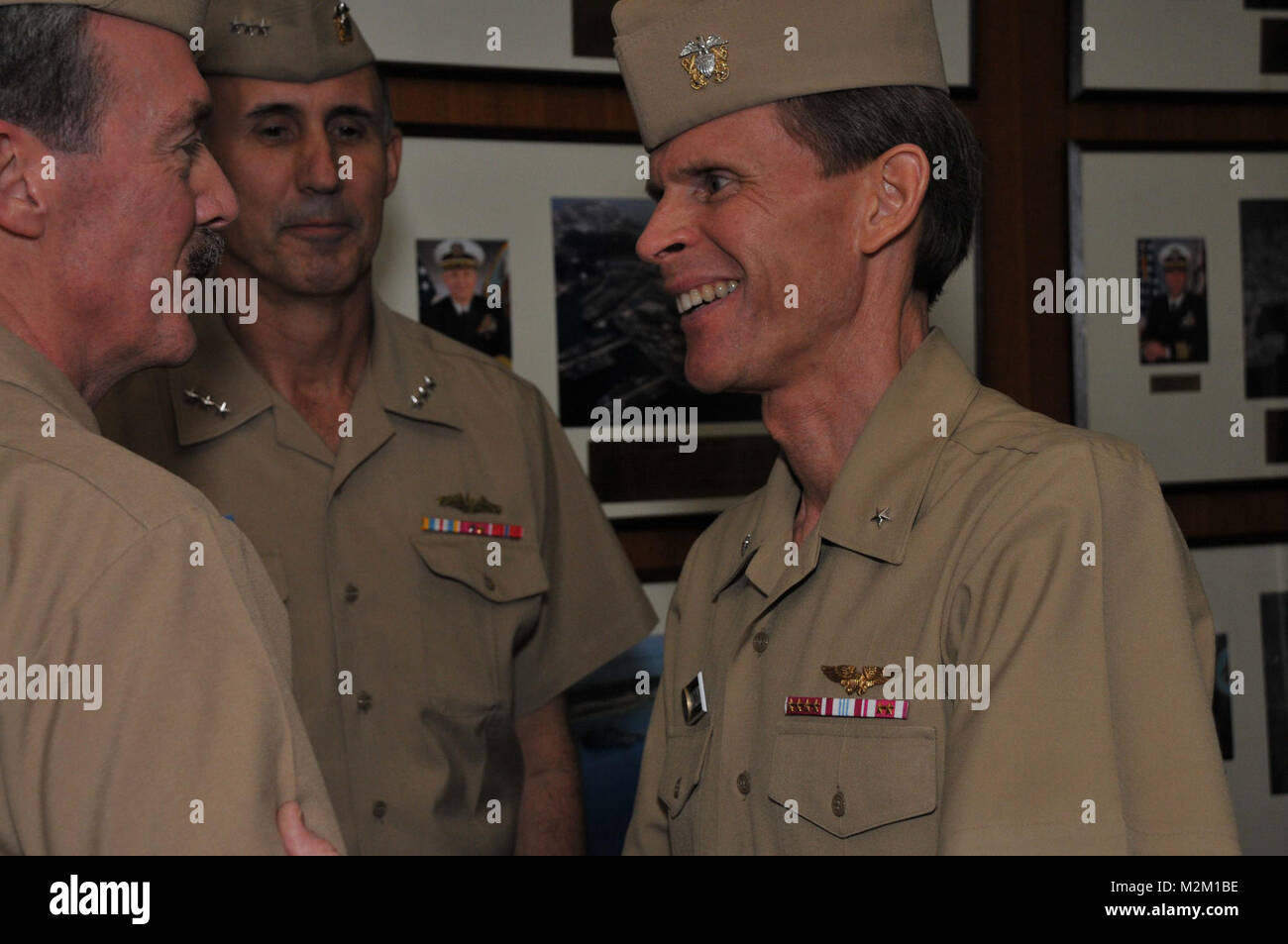 Rear Adm. Dan Cloyd relieved Rear Adm. Richard Wren as Commander, U.S ...