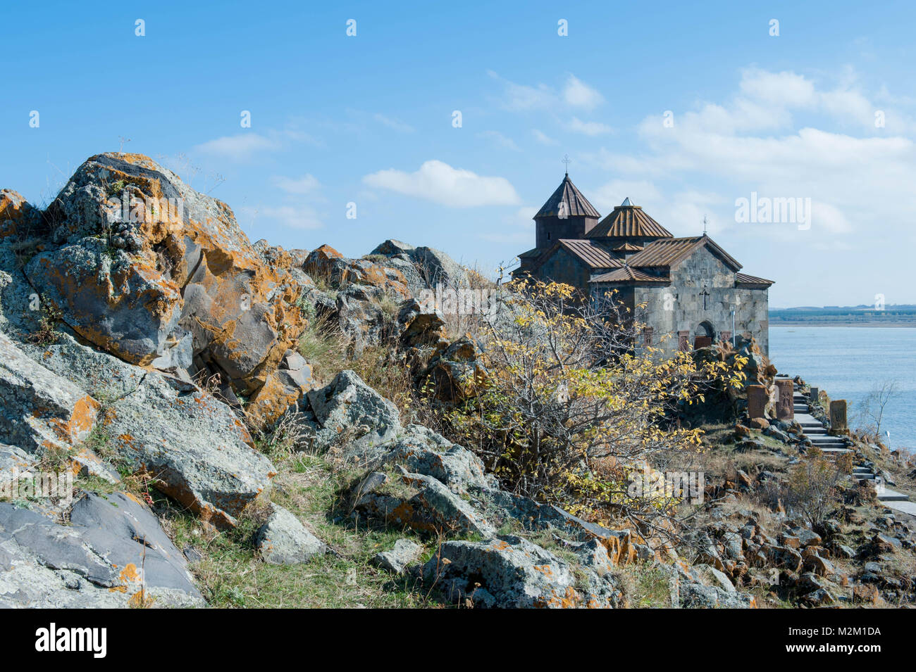 The complex of Sevanavank consists of Sts. Arakelots and Karapet ...