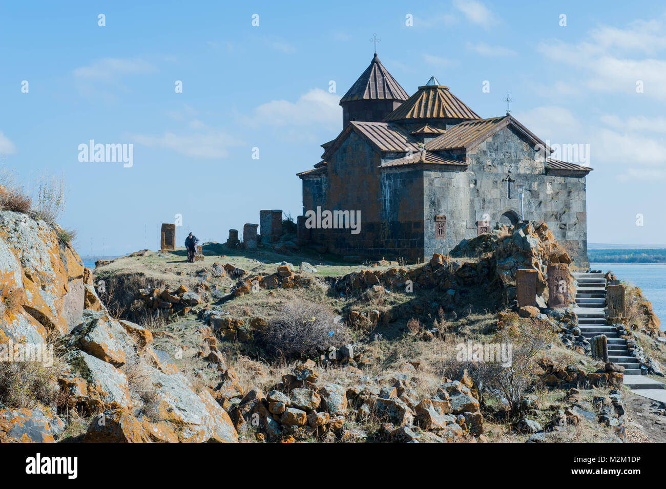 The complex of Sevanavank consists of Sts. Arakelots and Karapet ...