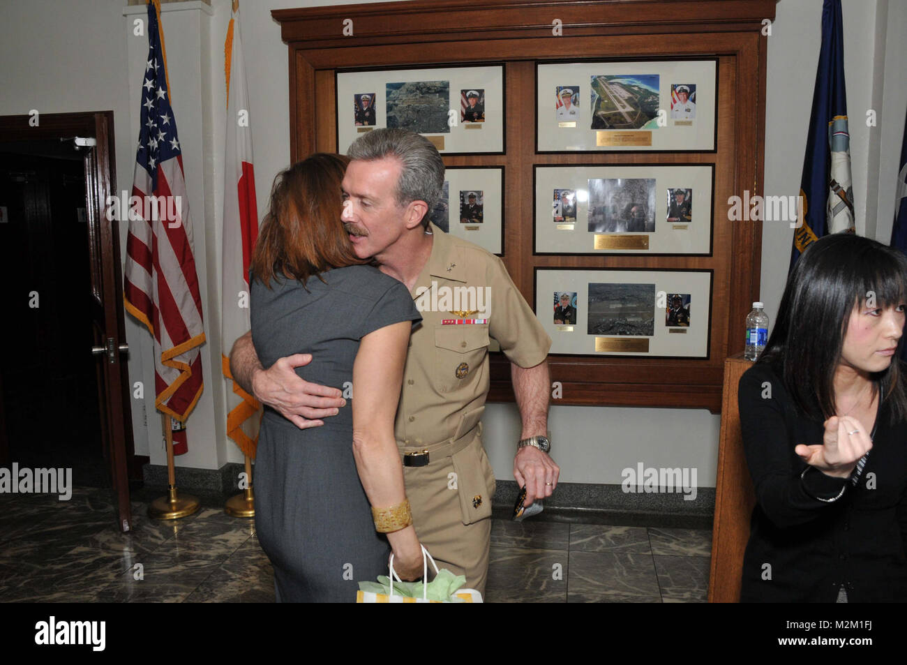 Rear Adm. Dan Cloyd relieved Rear Adm. Richard Wren as Commander, U.S ...