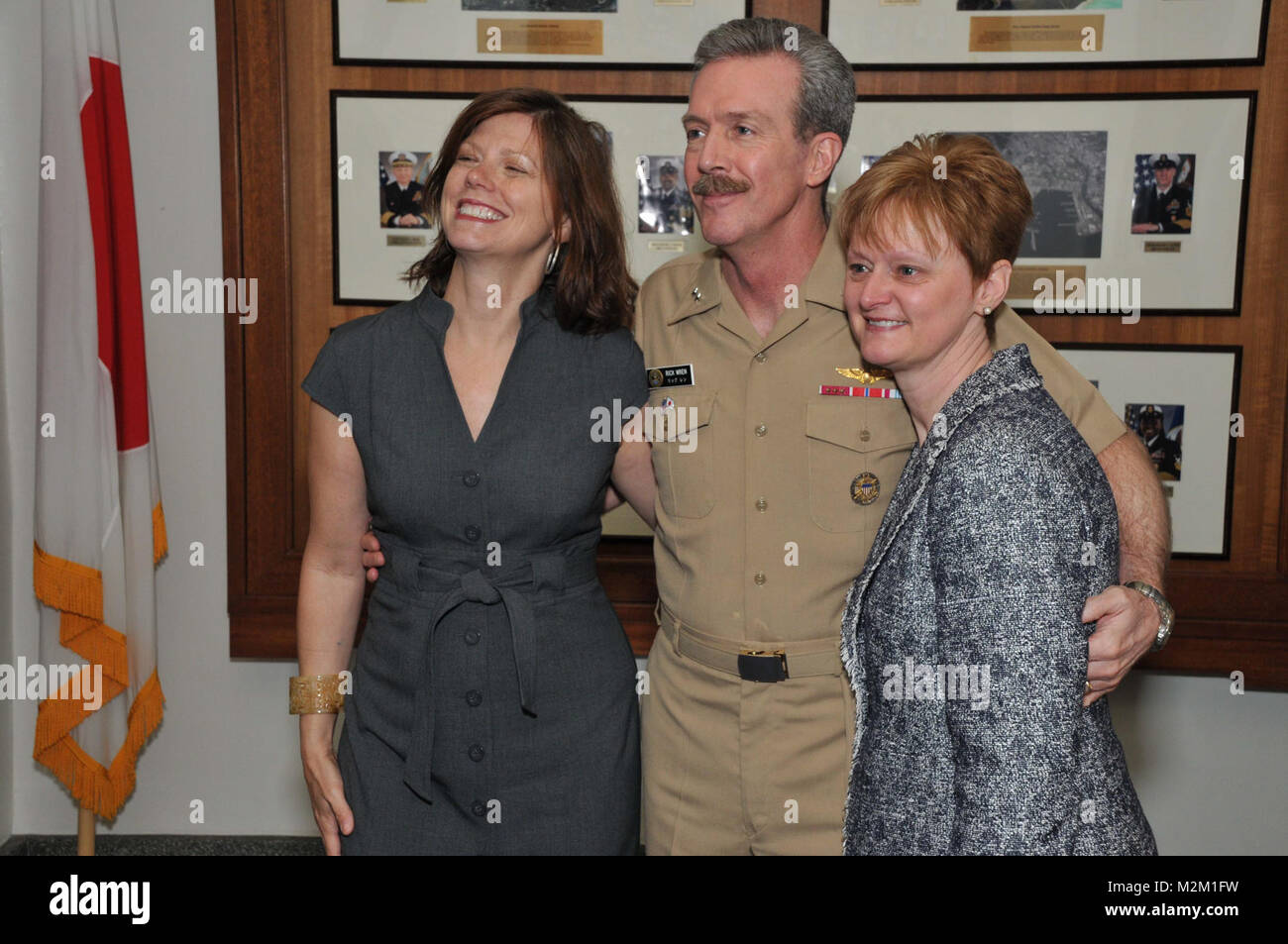 Rear Adm. Dan Cloyd relieved Rear Adm. Richard Wren as Commander, U.S ...