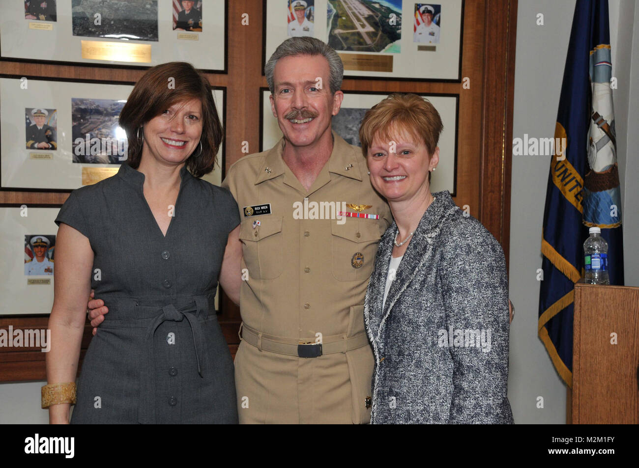 Rear Adm. Dan Cloyd relieved Rear Adm. Richard Wren as Commander, U.S ...
