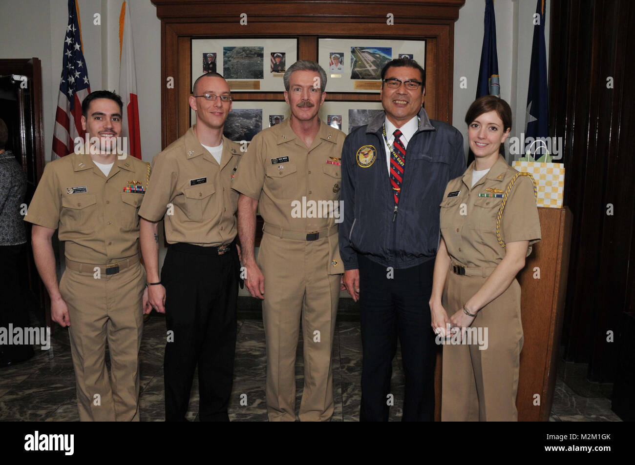 Rear Adm. Dan Cloyd relieved Rear Adm. Richard Wren as Commander, U.S ...