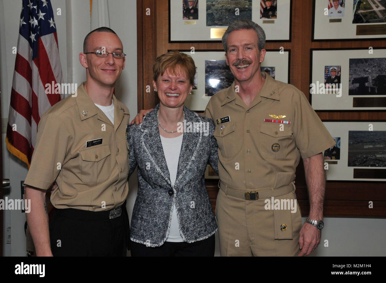 Rear Adm. Dan Cloyd relieved Rear Adm. Richard Wren as Commander, U.S ...