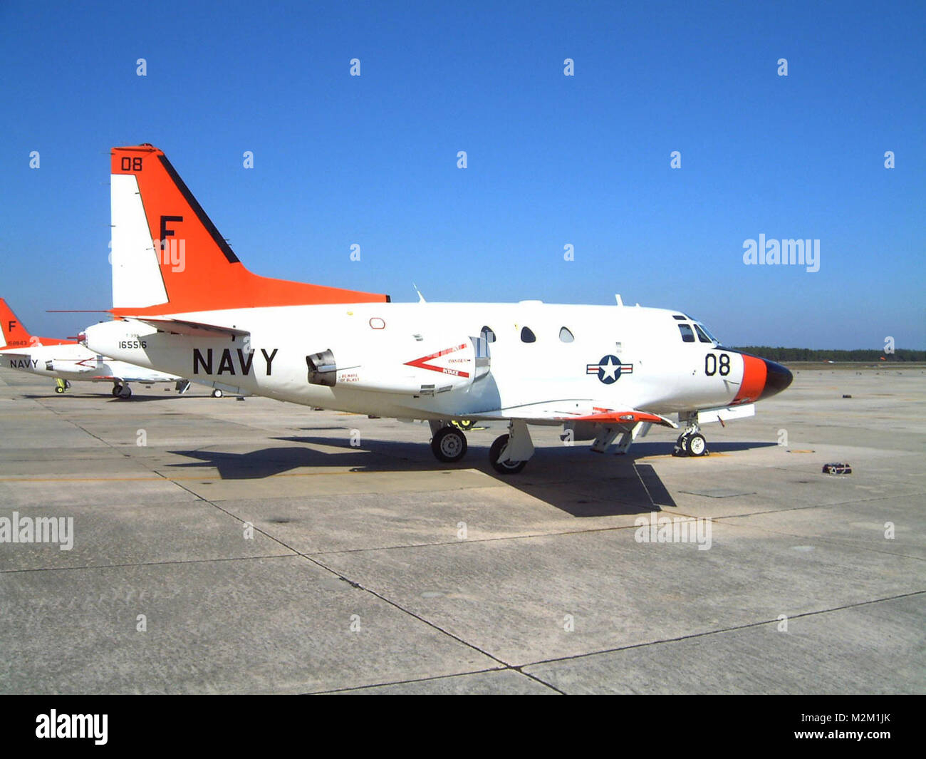 T-39 from VT-86 on the flightline at NAS Pensacola. Photo by Lt. Caleb ...