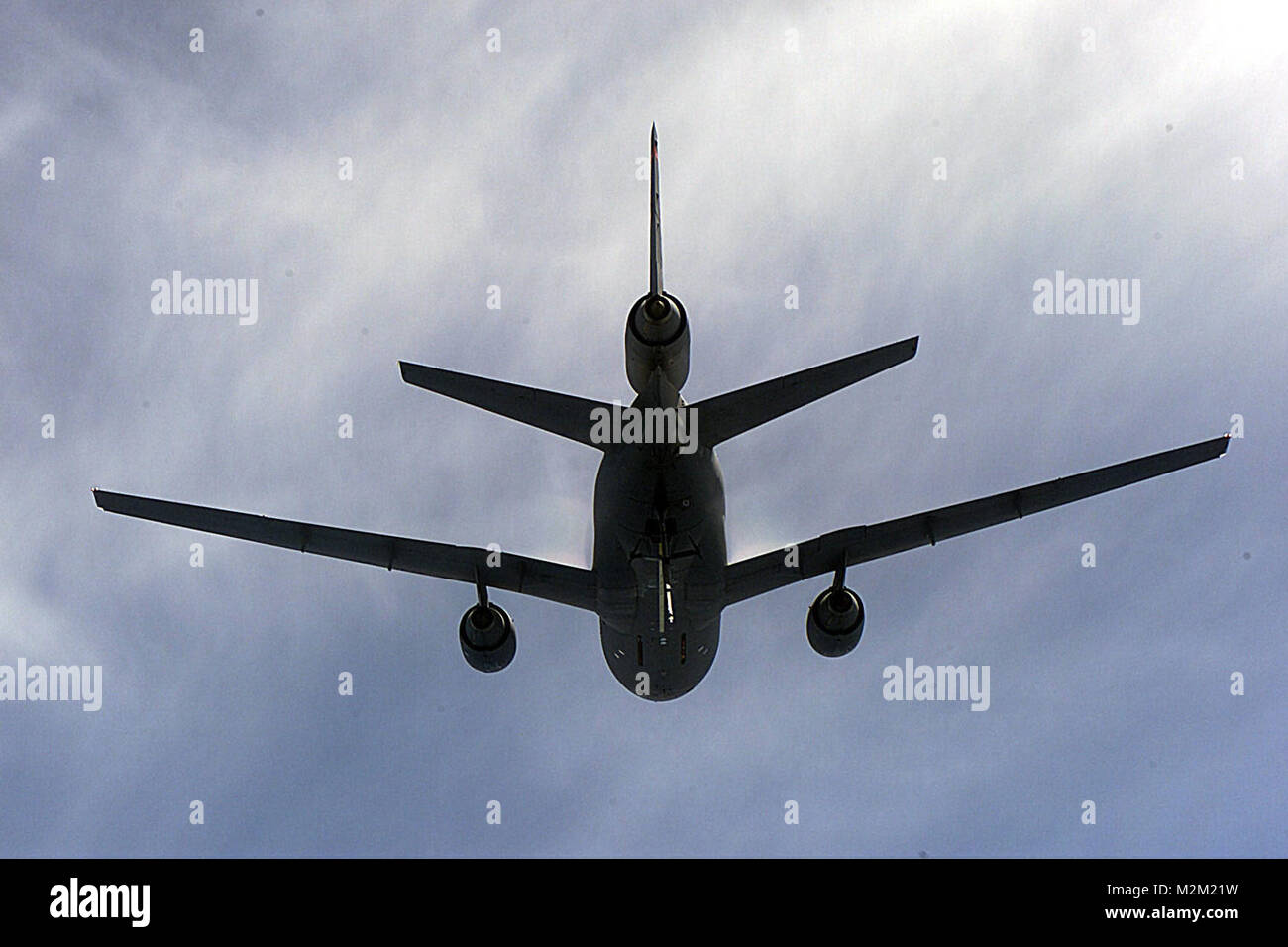 A KC-10 Extender from the 60th Air Mobility Wing, Travis AFB, Ca, is ...