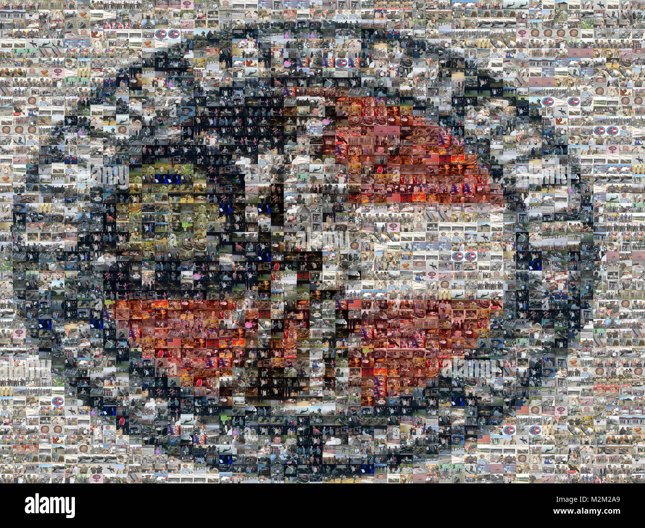 Georgia Guard Mosaic by Georgia National Guard Stock Photo - Alamy
