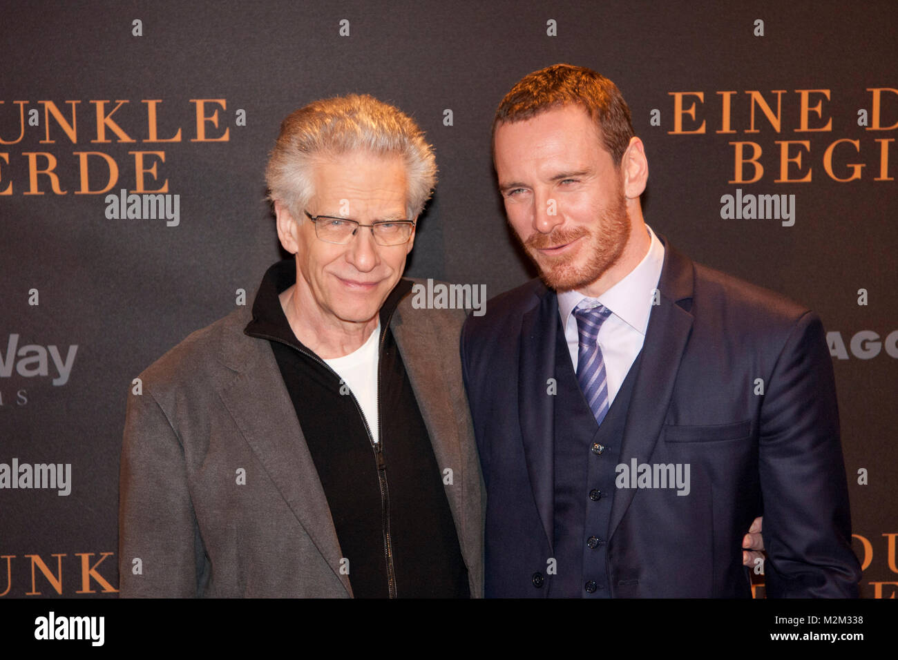 David Cronenberg Michael Fassbender High Resolution Stock Photography ...