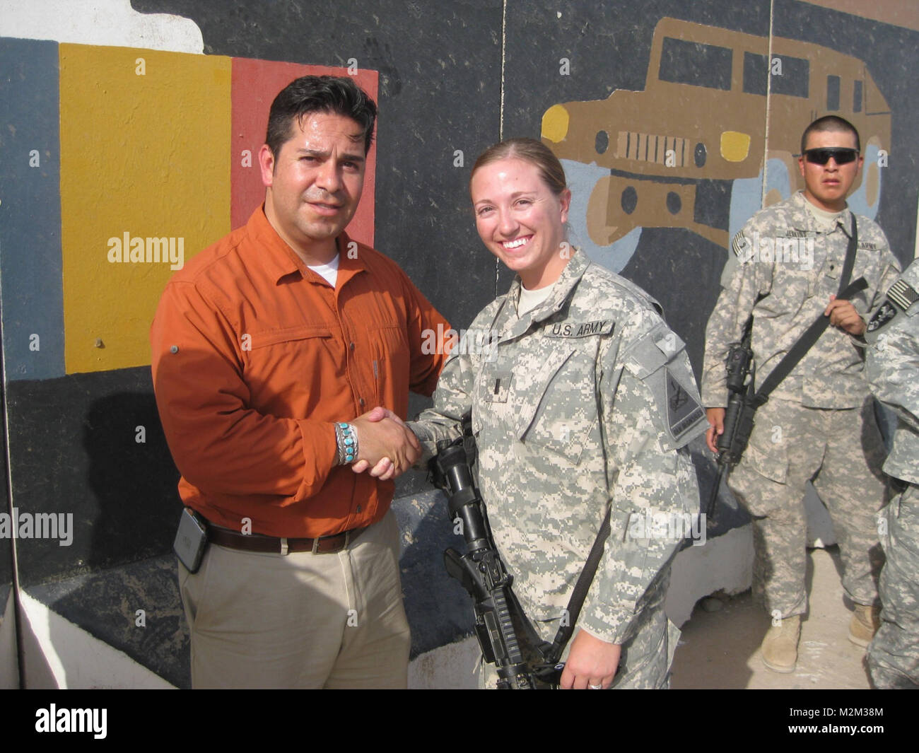 Rep. Ben Ray Lujan by 1st Armored Division and Fort Bliss Stock Photo ...