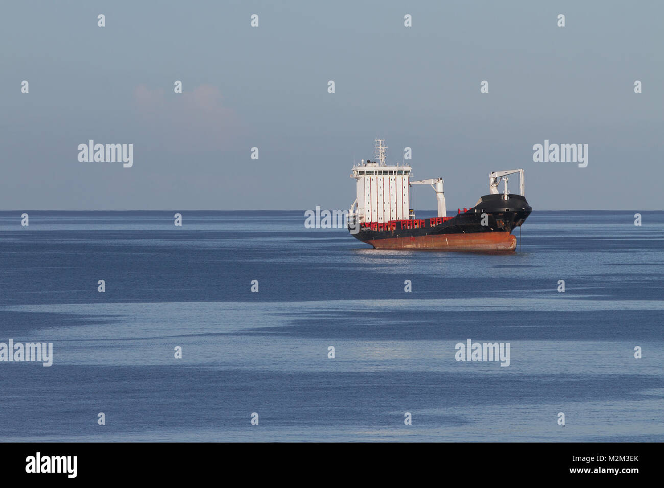 Cargoship on raid in high sea. Port Louis, Mauritius Stock Photo - Alamy