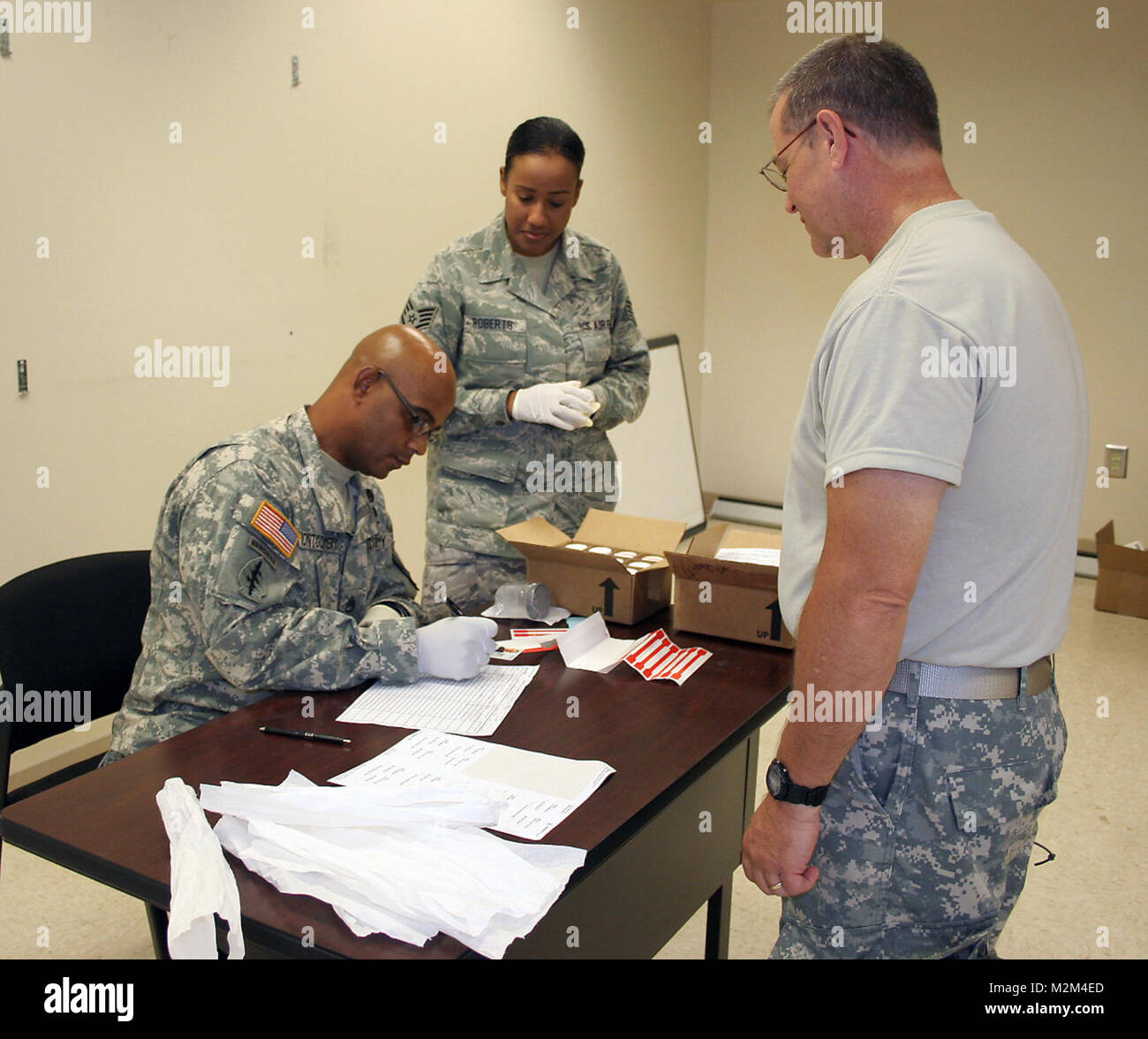 SSG Mark Montgomery, an airborne rigger from the 165th Quartermaster ...