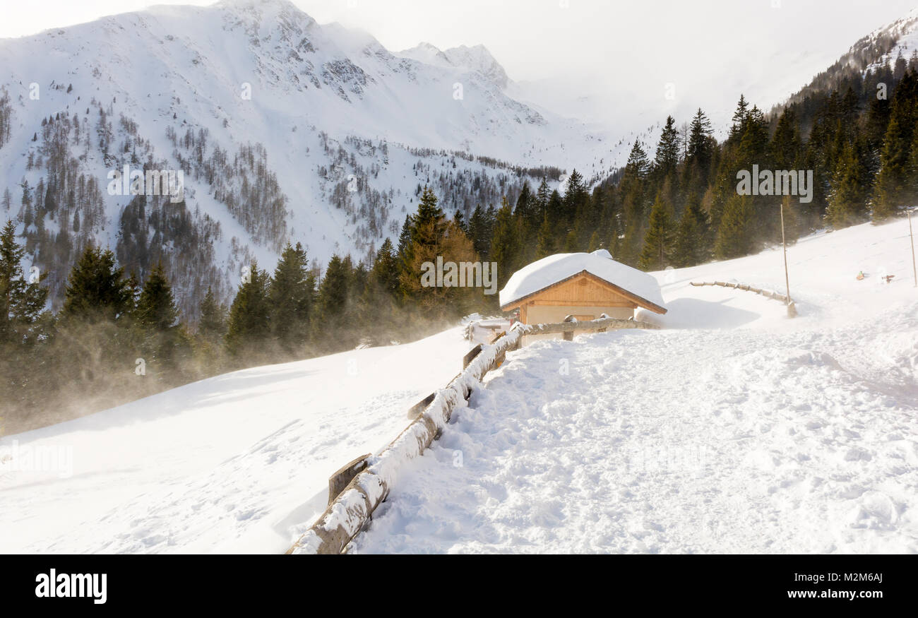 Beautiful idyllic light mountains mountain nature hi-res stock ...