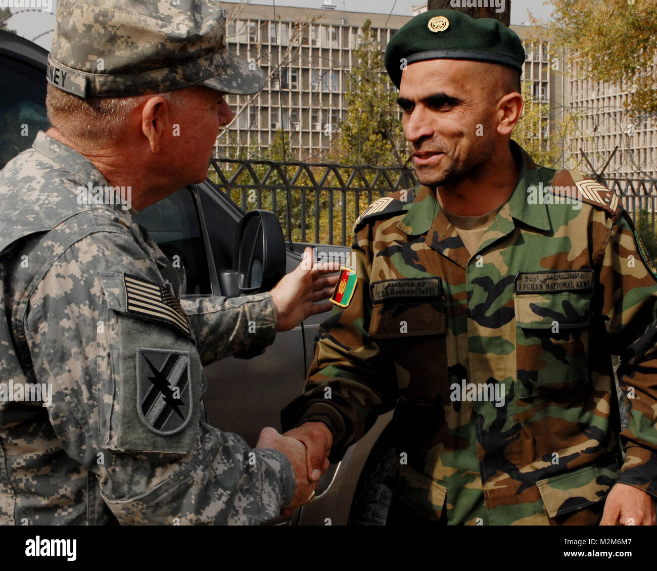 Meeting at the Afghan Defense Ministry In Kabul by Georgia National ...