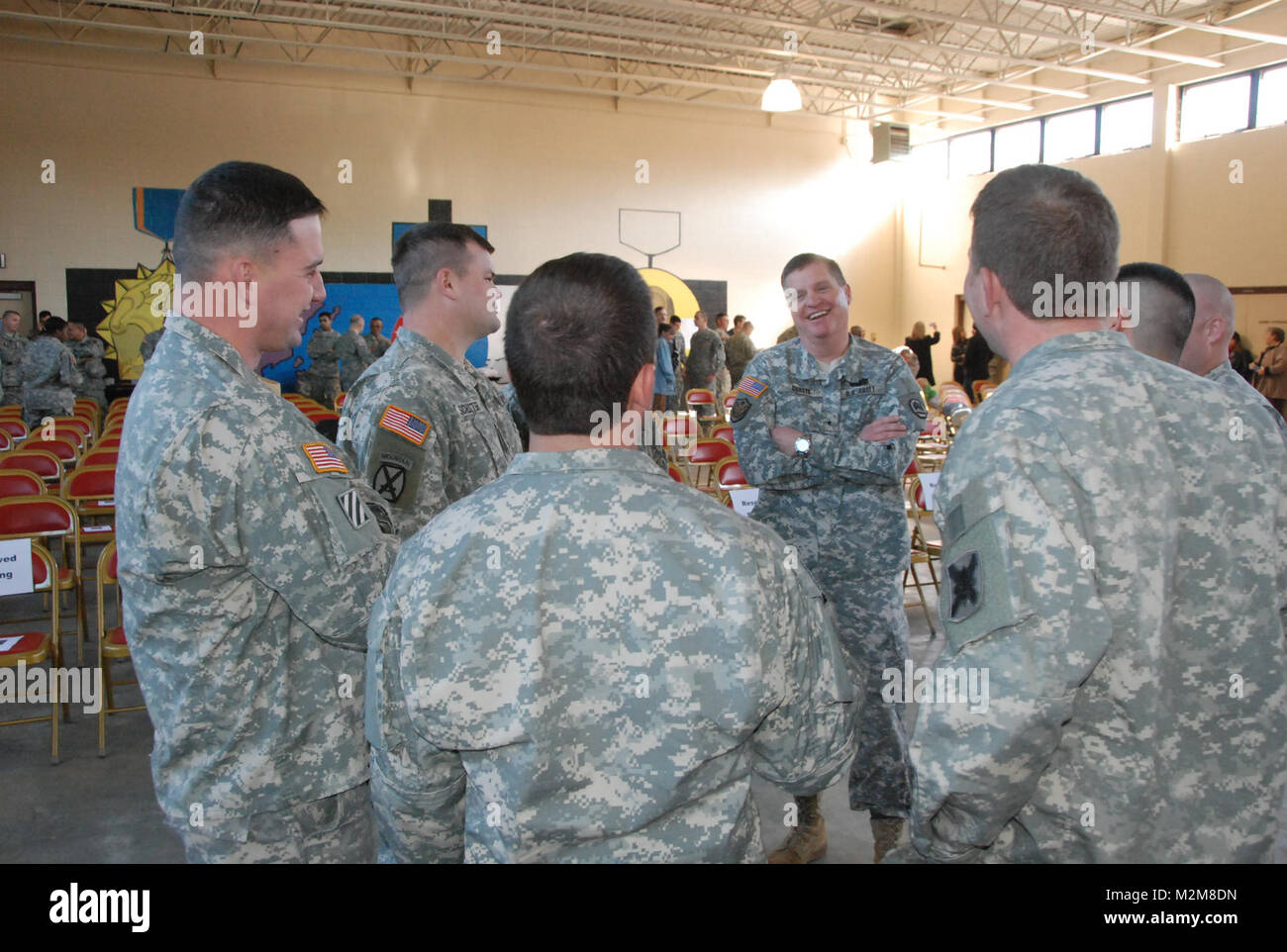 156th infantry regiment farewell ceremony hi-res stock photography and ...