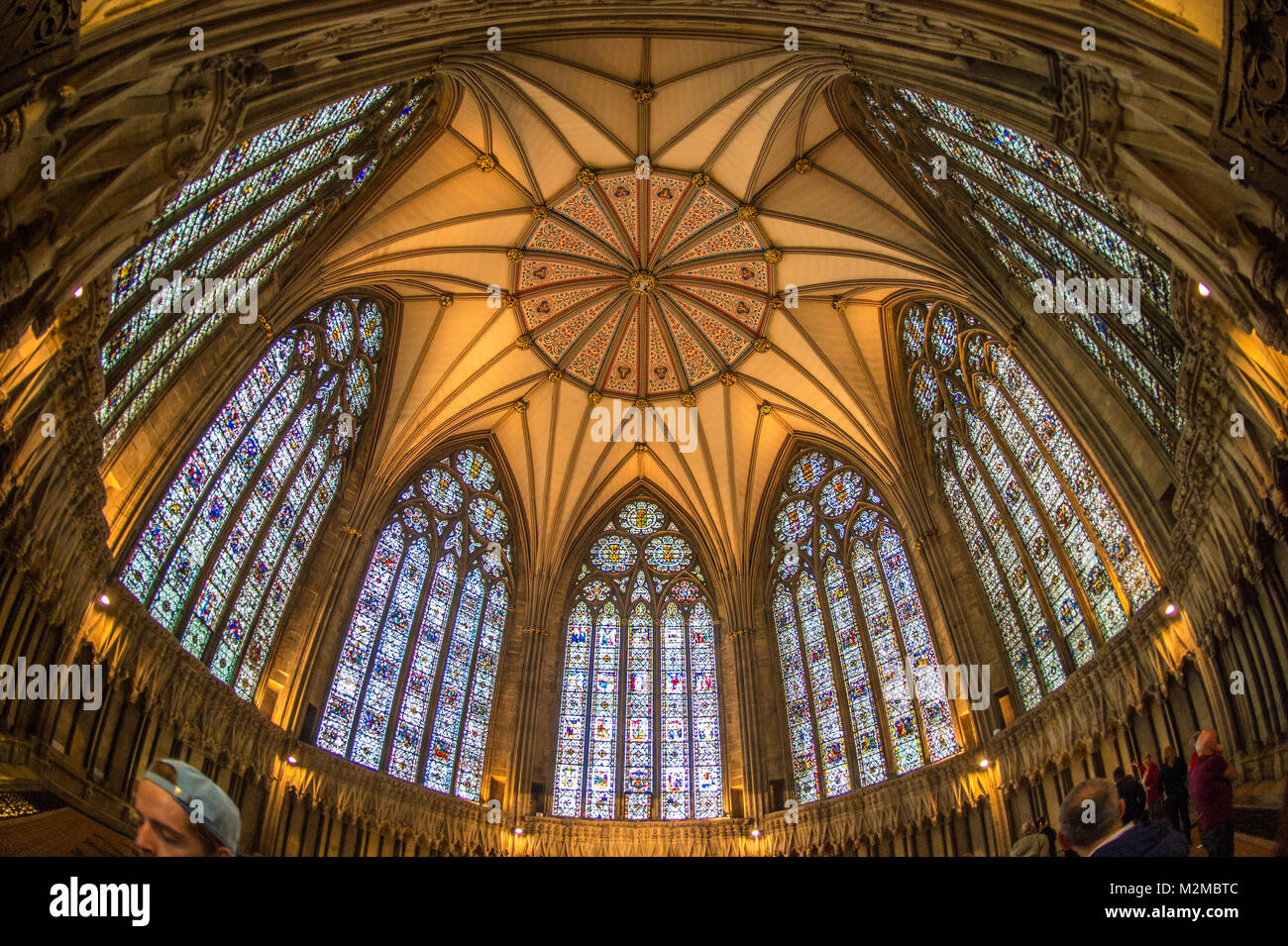 Chapter House York Minster, York, Yorkshire, United Kingdom Stock Photo ...