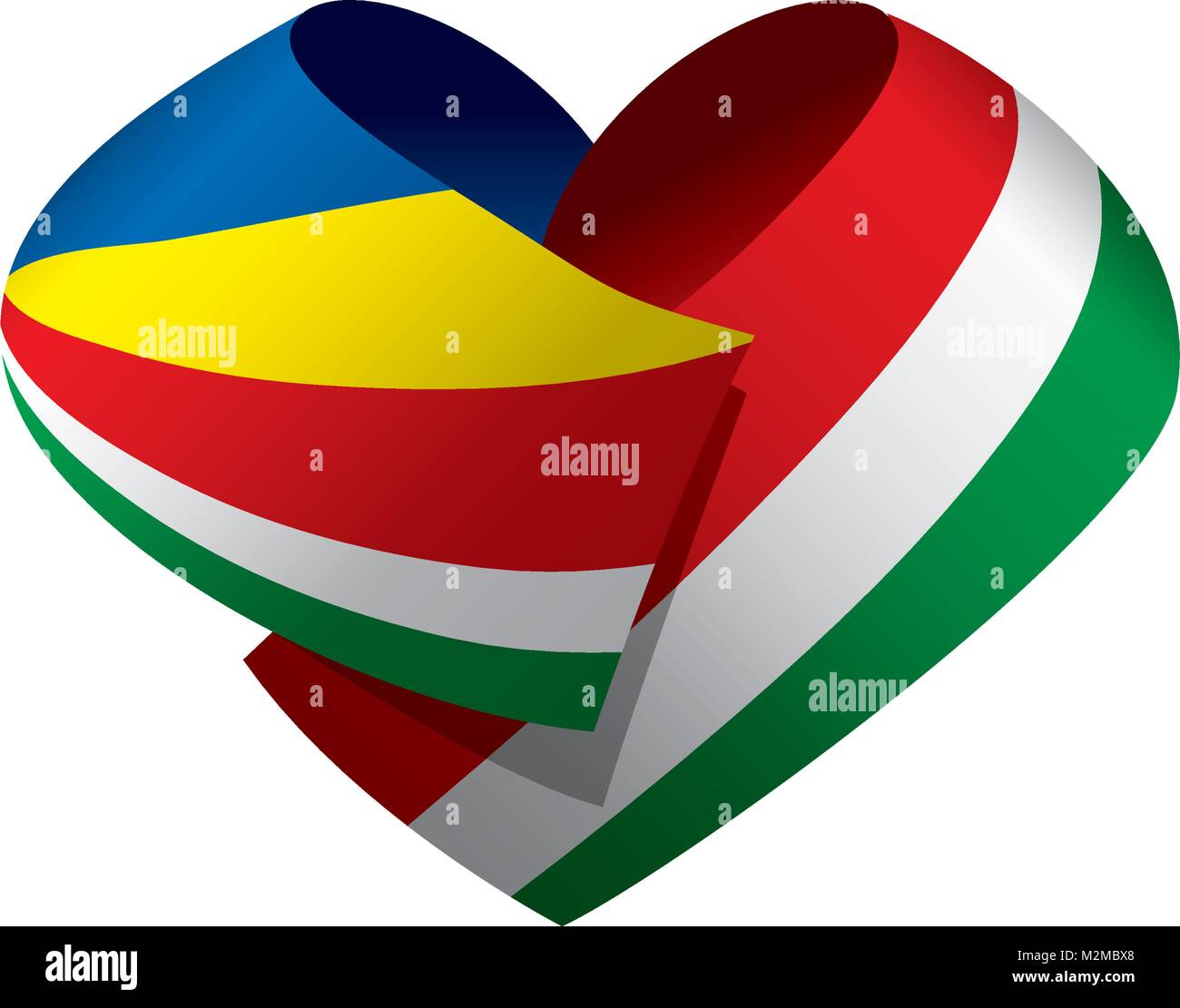 Seychelles flag, vector illustration Stock Vector Image & Art - Alamy