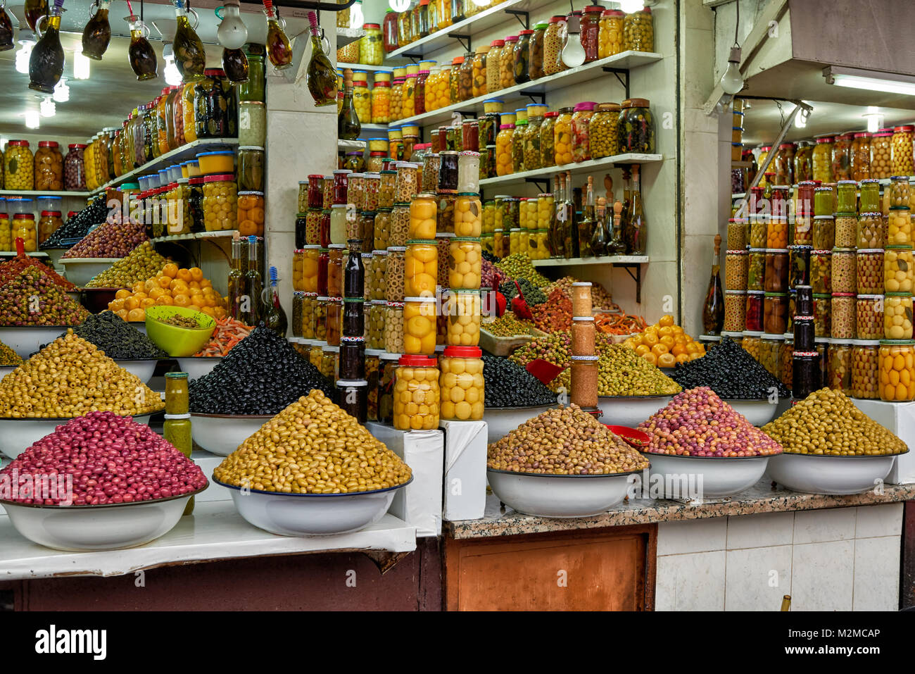 Marrakesh souk spices hi-res stock photography and images - Alamy