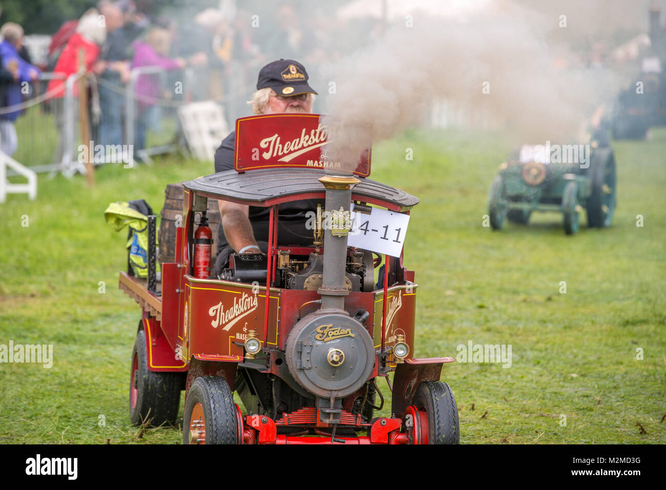 Riding miniature steam engine hi-res stock photography and images - Alamy