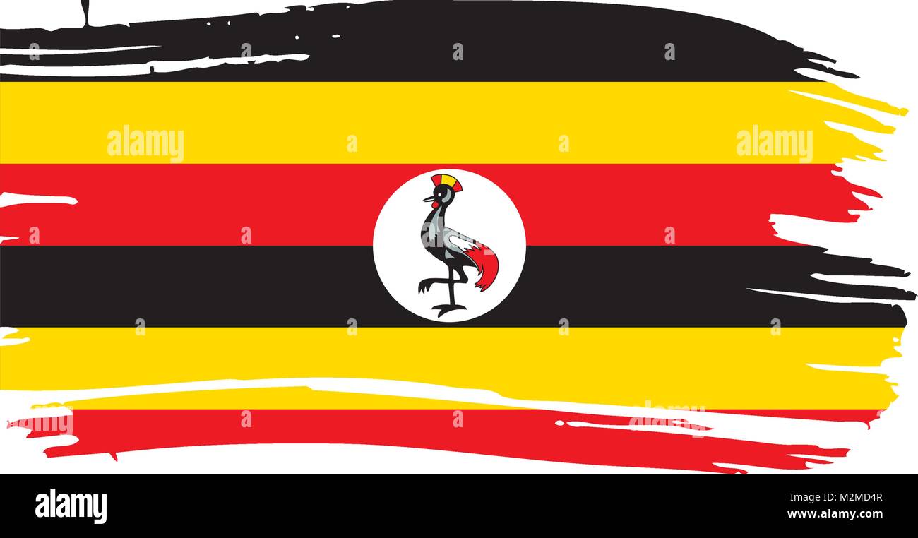 Uganda flag, vector illustration Stock Vector Image & Art - Alamy