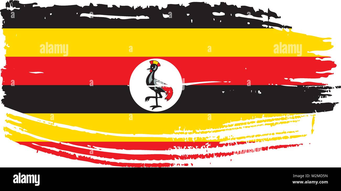 Uganda flag, vector illustration Stock Vector Image & Art - Alamy